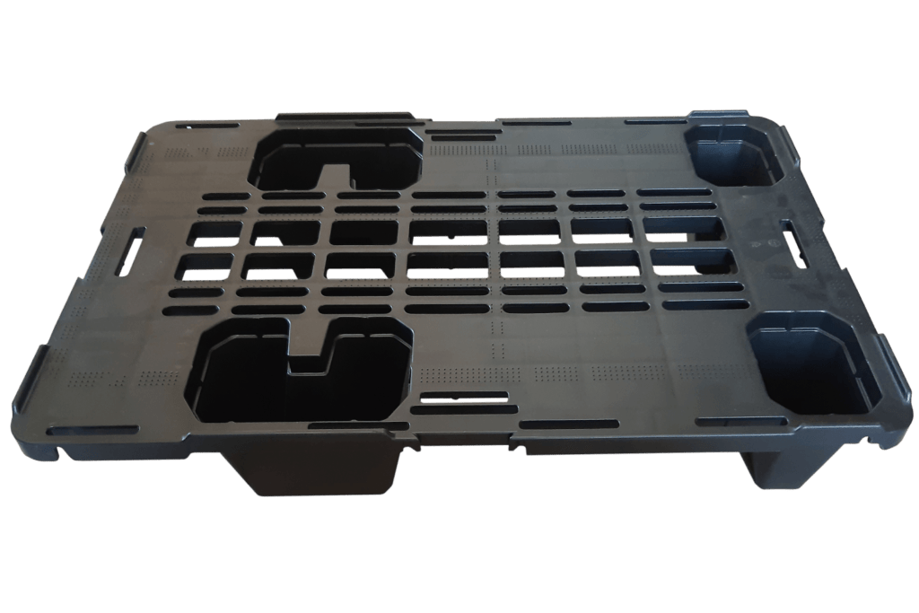 Application of plastic half and quarter pallets - Manufacturer of ...